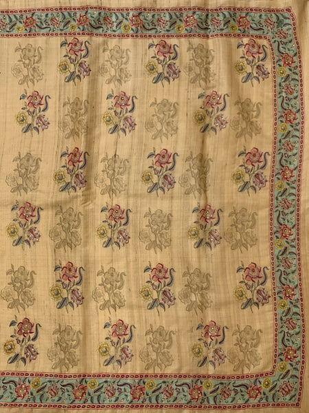 Second Skin I Tussore Saree Beige In Colour