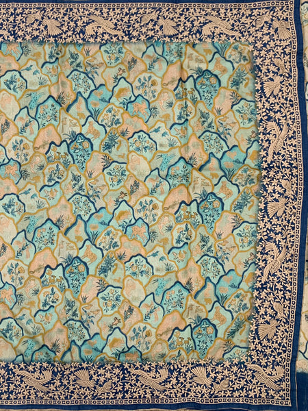 Second Skin I Tussore Saree In Multi-Color